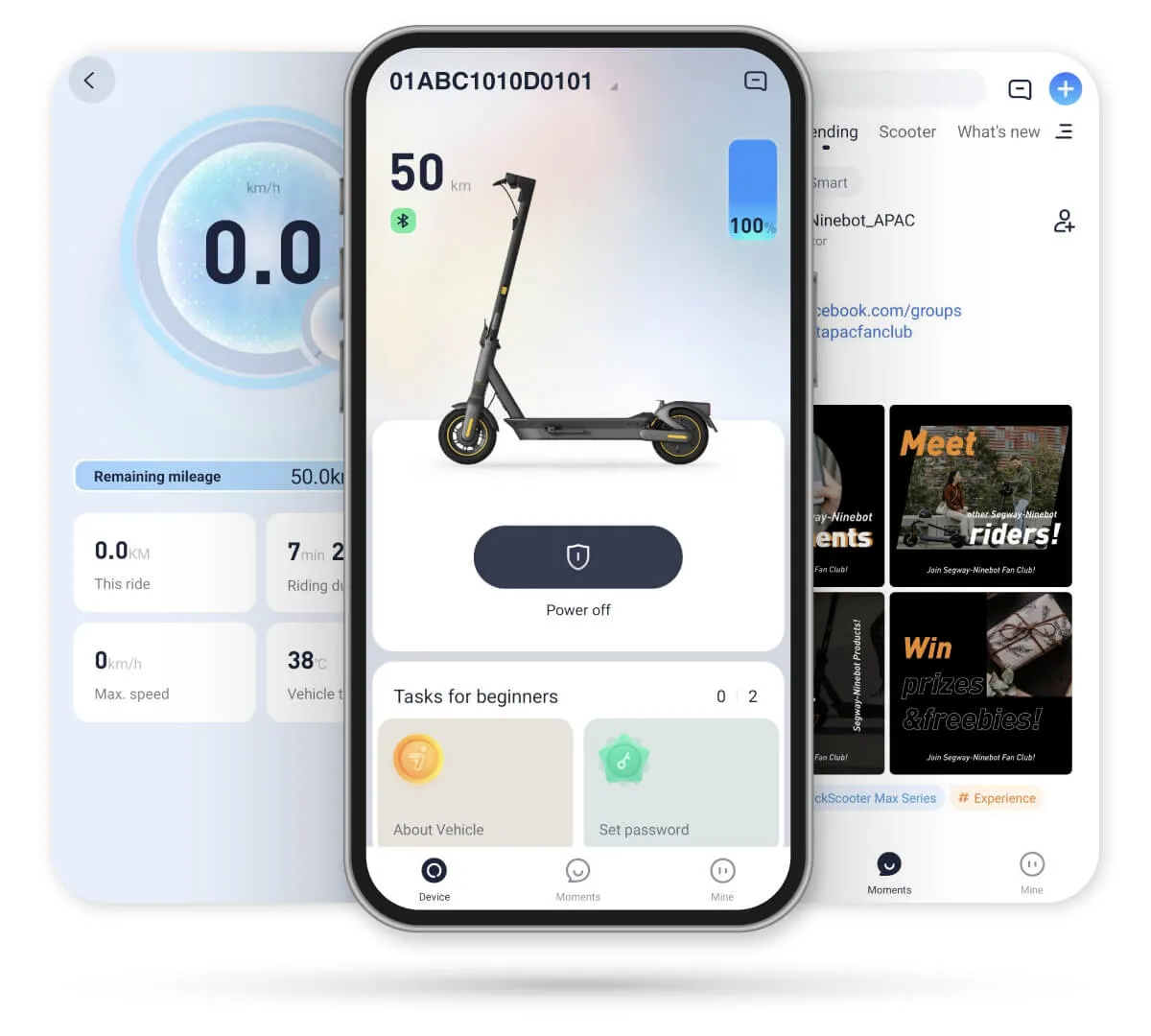 Ninebot by Segway KickScooter D38U